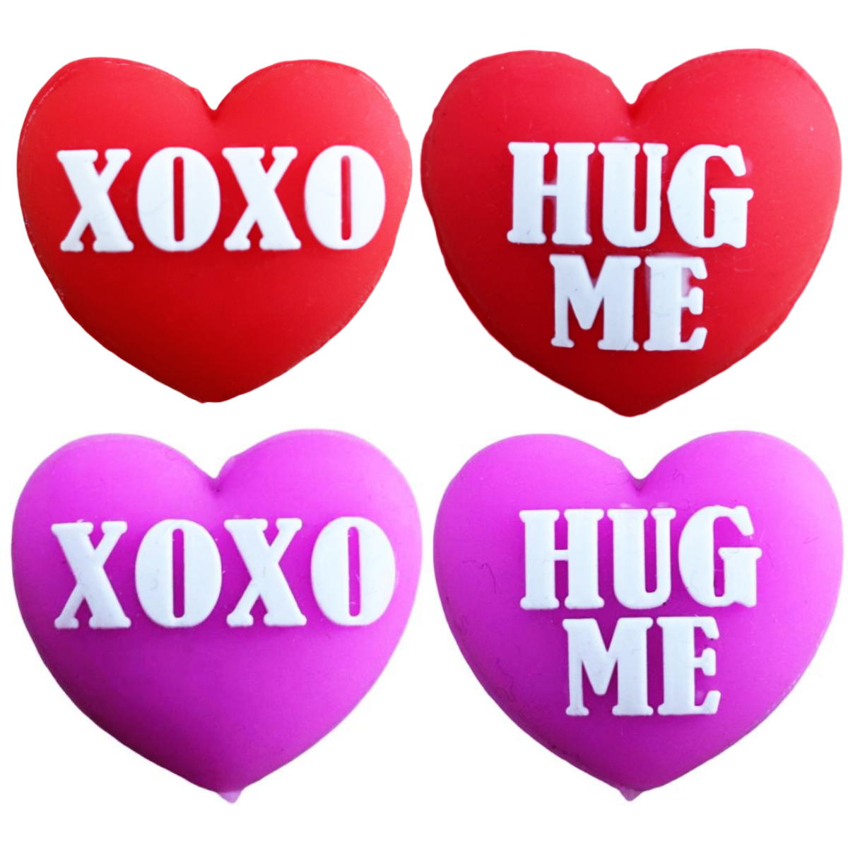 3D Xoxo Hug Me Silicone Focal Beads For Pen Making – RGP2S
